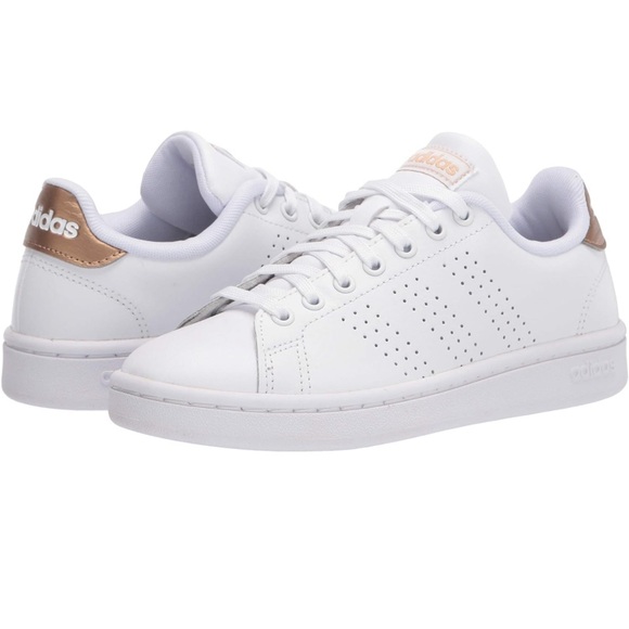 adidas | Shoes | Adidas Advantage Leather Sneaker In Size 8 Copper ...